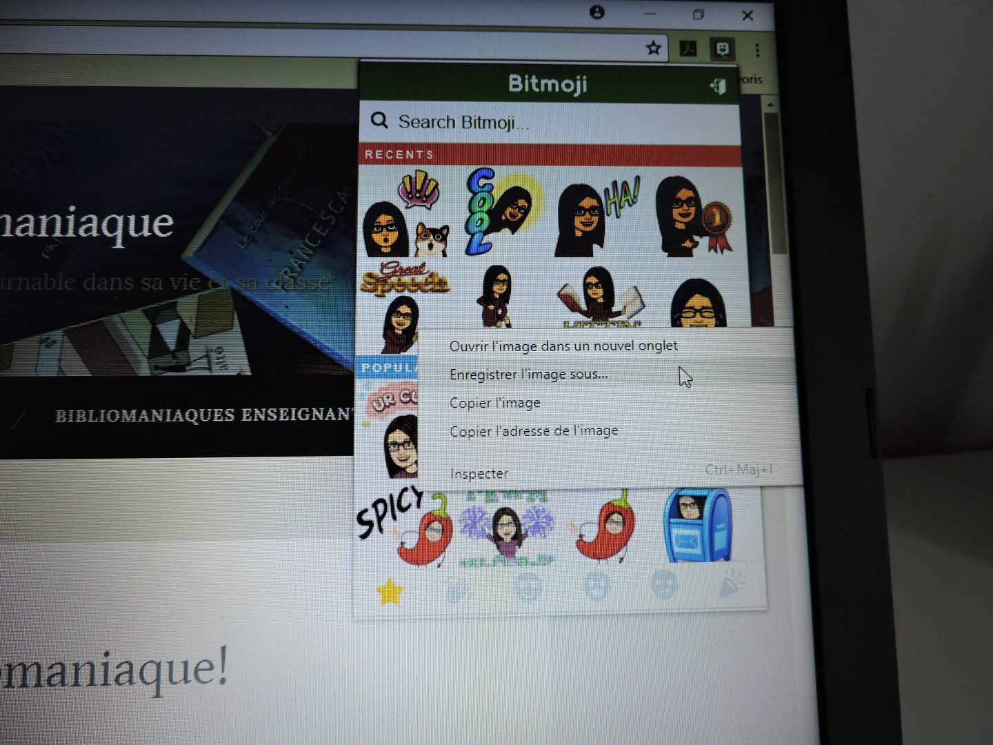 DIY : Signets bitmoji | La Bibliomaniaque
